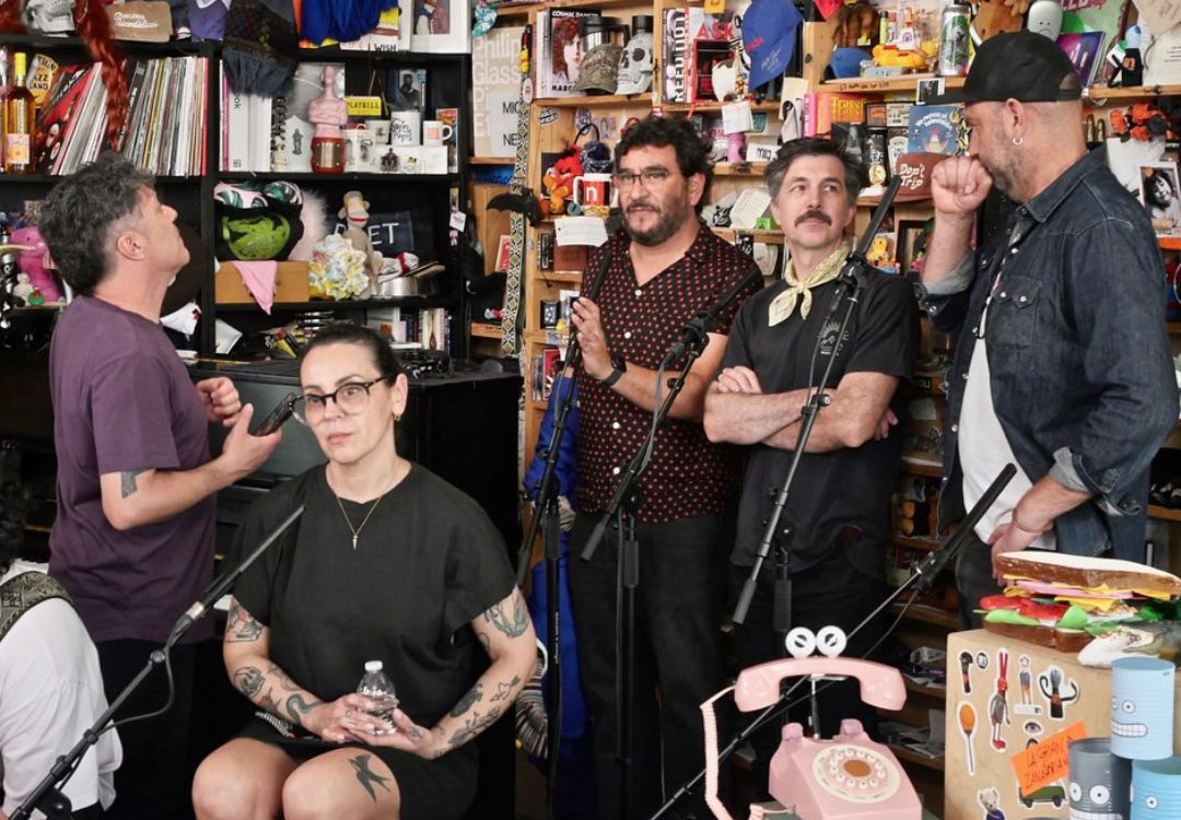 '31 Minutos' hace historia en el Tiny Desk de NPR
